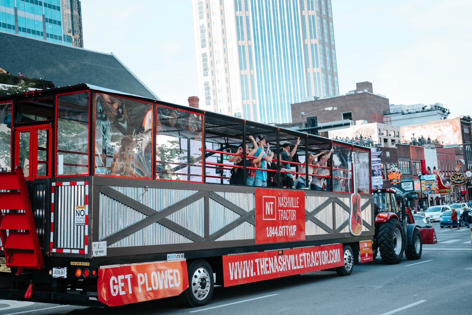Nashville's Biggest and Wildest Party Tour - The Nashville Tractor